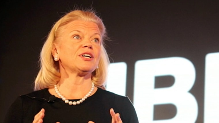 Virginia Rometty named new IBM CEO