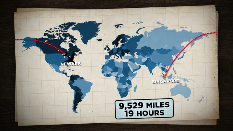 World's longest flight to land for the last time