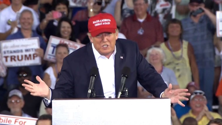 Trump Expects Huge Crowds in Alabama Rally