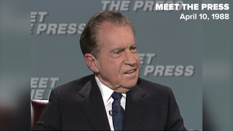 The Six Best Richard Nixon Moments From Meet the Press