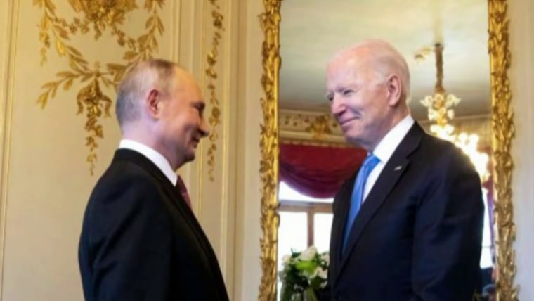 President Biden and Russian President Putin meet face-to-face
