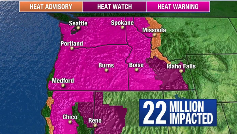 Worst Heat Wave In 12 Years Coming To The Pacific Northwest