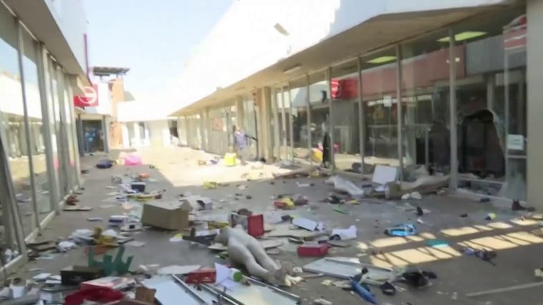 Unrest in South Africa after arrest of former President Zuma