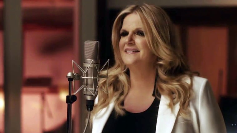 Trisha Yearwood sings an acoustic ‘She’s In Love With the Boy’ from ...