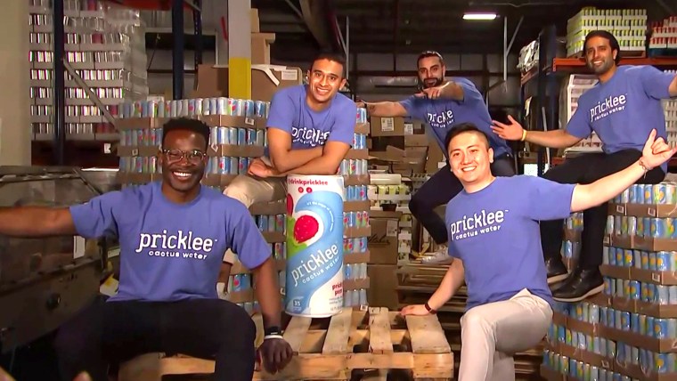 Meet the 5 friends behind new Pricklee cactus water