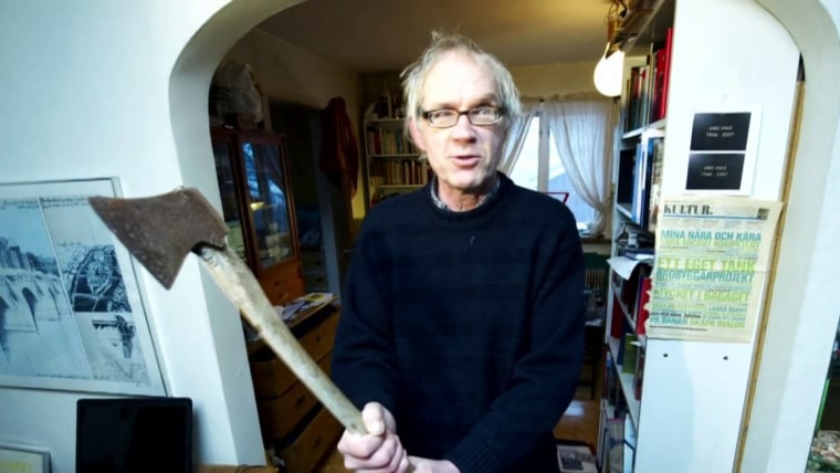 Swedish artist Lars Vilks, who stirred worldwide controversy in 2007 ...