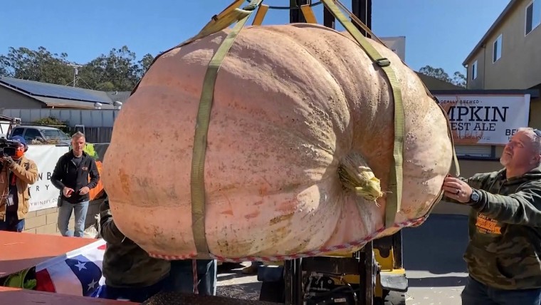 Washington State grower wins 48th World Championship Pumpkin Weigh-Off
