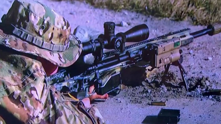 'A milestone': First woman completes Army sniper course