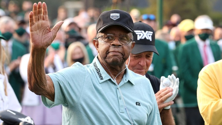 Lee Elder, 1st Black golfer to play Masters, dies at age 87