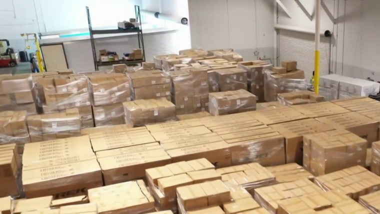 Overflowing warehouses stalling holiday deliveries