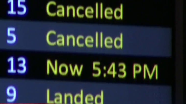 Thousands of flights canceled on New Year's Day due to omicron, weather Thousands of flights canceled on New Year's Day due to omicron, weather