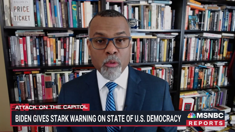 Eddie Glaude: 'Our democracy isn't guaranteed'