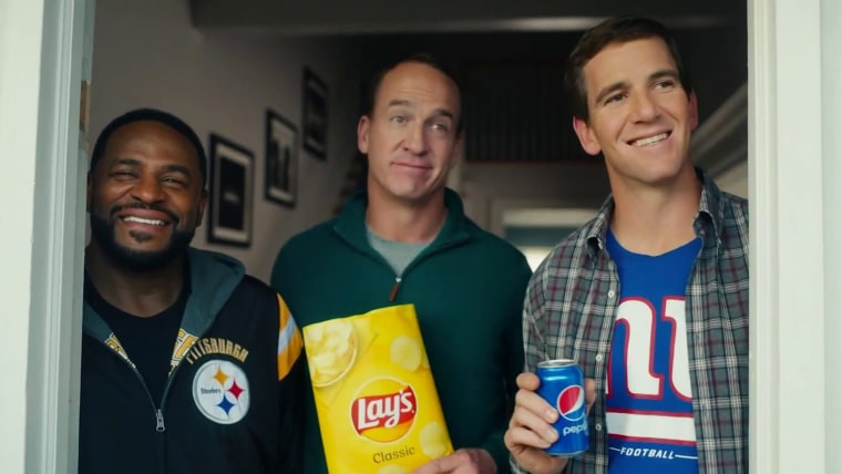 Eli and Peyton Manning Team Up With Fellow NFL Legends in Playoff ...