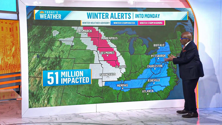 Major winter storm to bring heavy snow, rain over MLK weekend