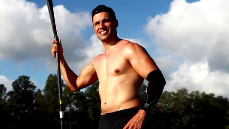 Shirtless Tongan flag bearer skips Olympics to help with volcano relief