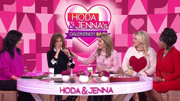 Hoda, Jenna and special guests dish on juicy topics during Galentine's ...