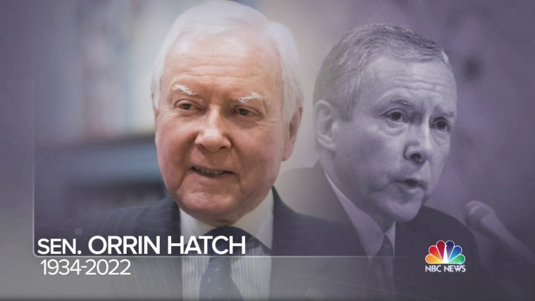 Remembering Sen. Orrin Hatch (R-Utah), the longest-serving Republican ...