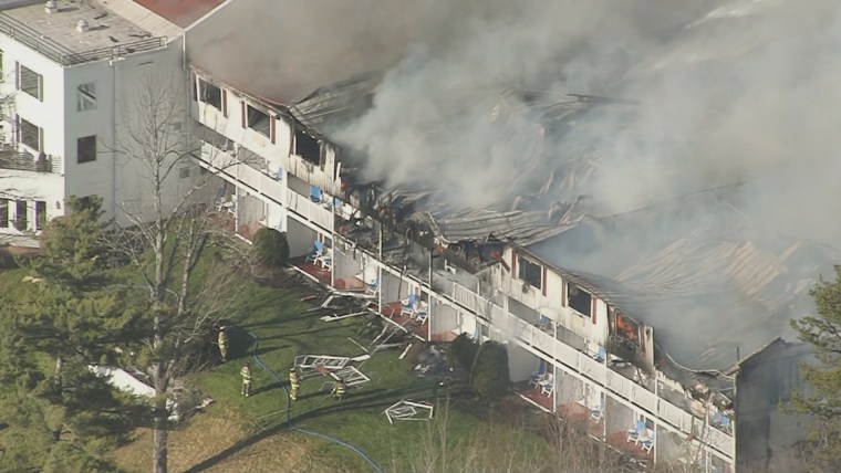 Massive fire damages New Hampshire's historic Red Jacket Inn