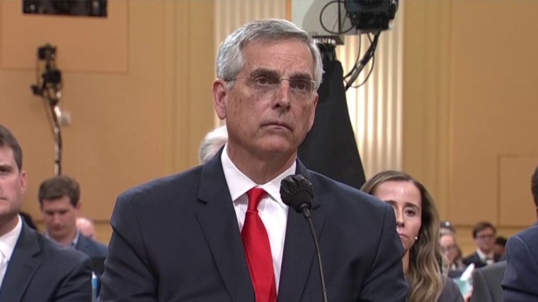 Sen. Raffensperger explains list of threats by ‘Trump’s radical ...