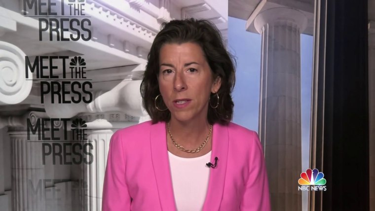 Sec. Raimondo: 'No,' criticism of Biden performance isn't justified