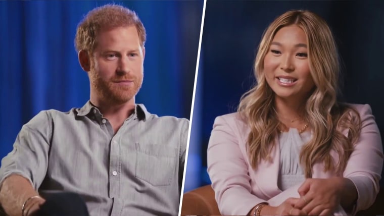 Prince Harry Interviews Olympic Gold Medalist Chloe Kim on Mental ...