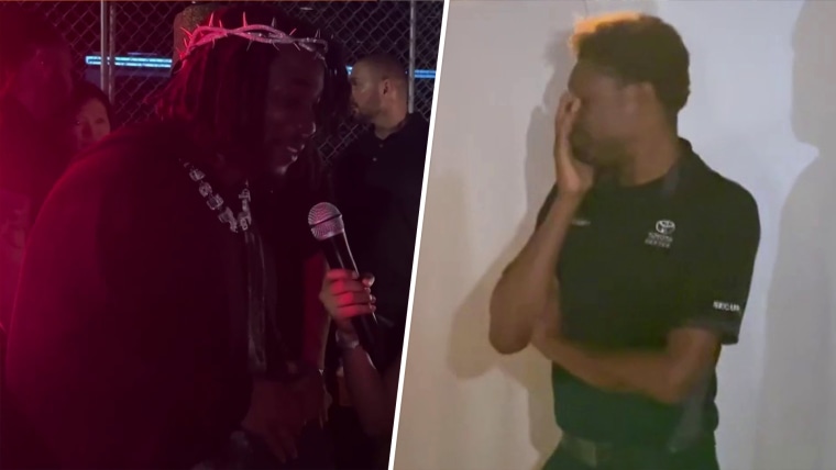 Kendrick Lamar reacts to viral video of guard crying over his song