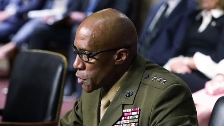 Michael E. Langley becomes the first Black four-star Marine general