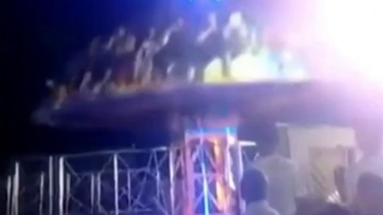 Carnival Ride Crashes In India, Injuring 16. See Shocking Video