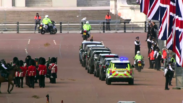 Watch: King Charles III's motorcade makes its way to royal airbase