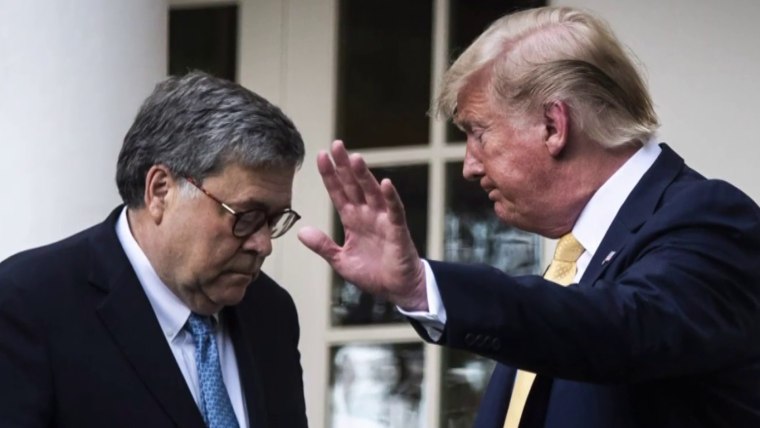 Barr was ‘chief architect’ of Trump’s politicization of DOJ former U.S ...