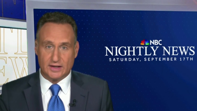 Nightly News Full Broadcast (September 17th)