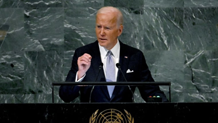 Watch President Biden’s full remarks at the U.N. General Assembly