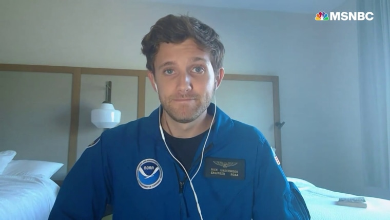 NOAA engineer shares experience flying into Hurricane Ian