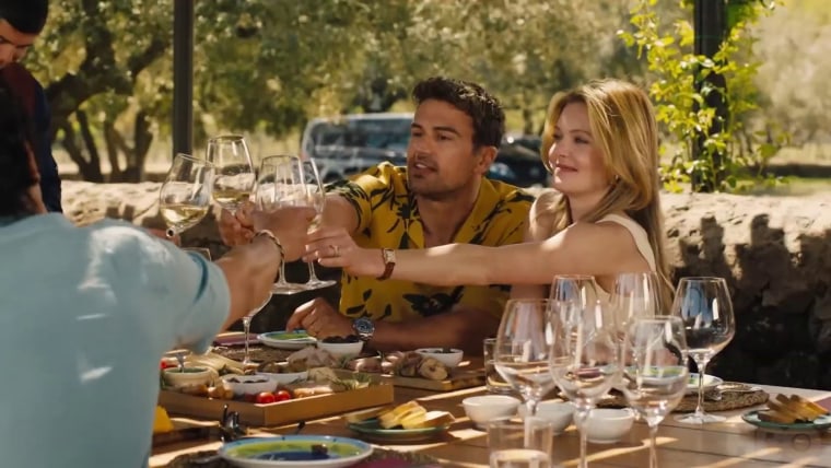 Theo James Reacts 'White Lotus' Nude Scene