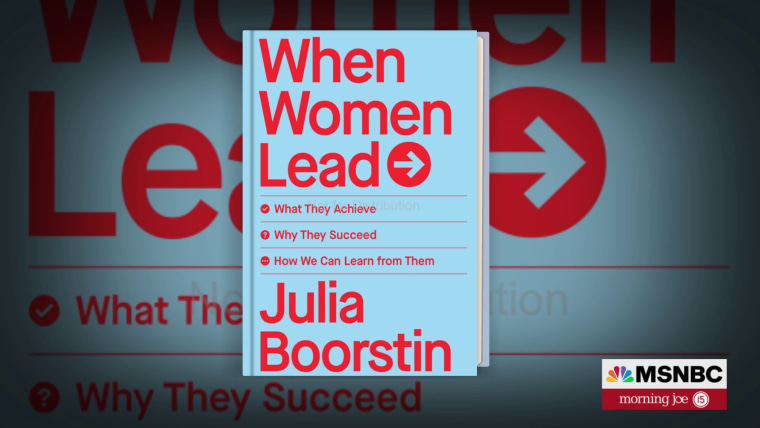 Julia Boorstin, CNBC reporter on new book 'When Women Lead'