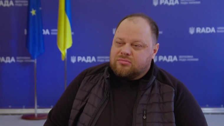 Head of Ukraine's Parliament Ruslan Stefanchuk speaks out