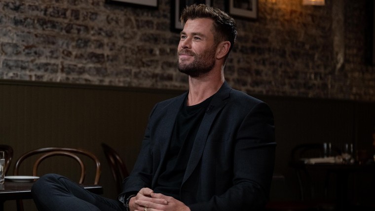 Chris Hemsworth Posts New 'Limitless' Photos Of Himself At Age 85