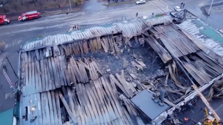 Multiple killed in fire at Russian nightclub