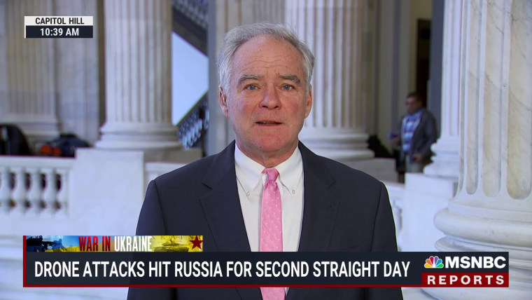 Sen. Tim Kaine (D-Va): Russia's invasion is "violating all the norms of ...