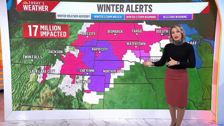 Millions brace for massive storm expected to bring snow and severe weather
