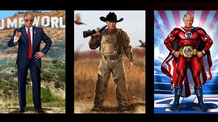 Trump announces digital trading cards of himself for $99