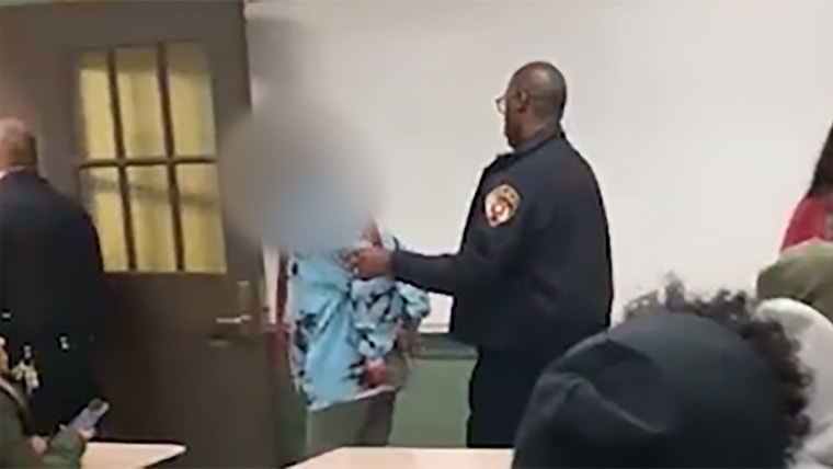 Viral video shows Black N.C. college student being led out of class in ...