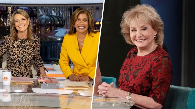 Savannah Guthrie, Hoda Kotb remember Barbara Walters