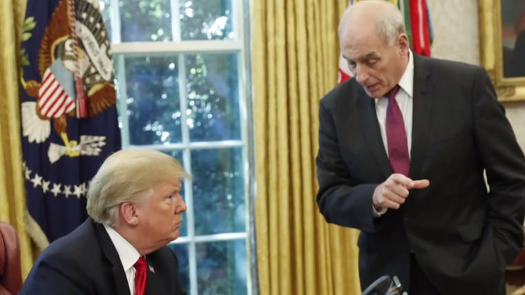 John Kelly was 'terrified' by aspects of Trump, says Michael Schmidt