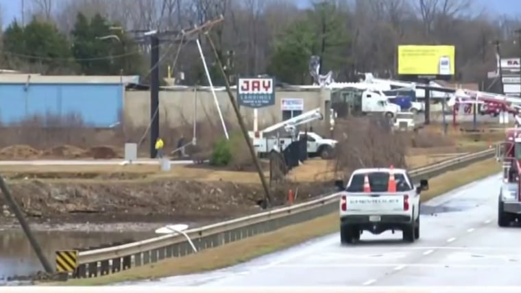 Severe weather strikes Southeast as California braces for more