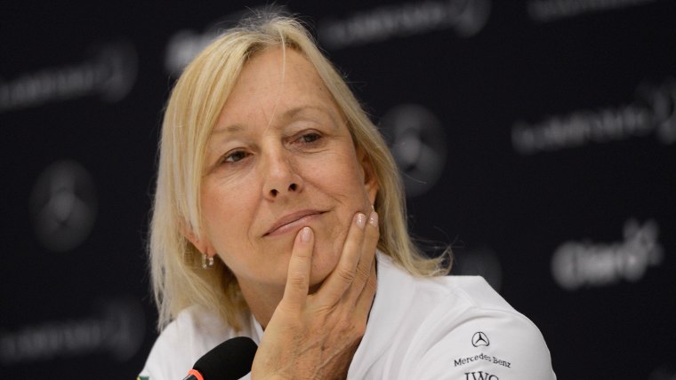 Martina Navratilova Diagnosed With Breast and Throat Cancer