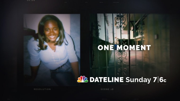 DATELINE SUNDAY SNEAK PEEK: One Moment