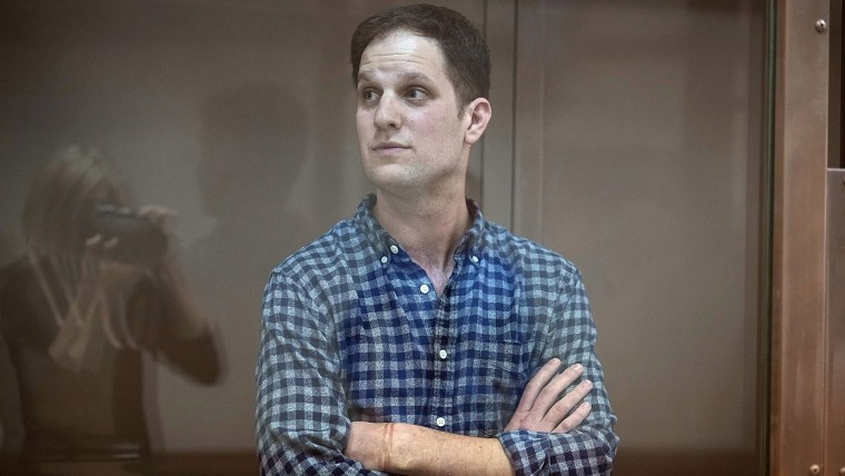 WSJ reporter Evan Gershkovich appears in Russian court