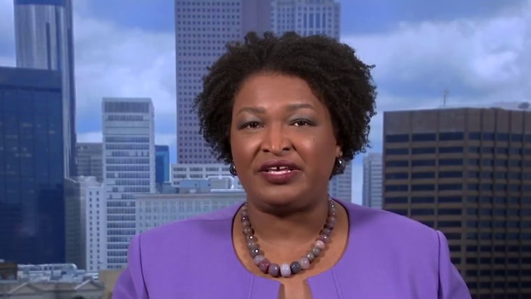 Stacey Abrams: States with super majorities controlling the narrative ...