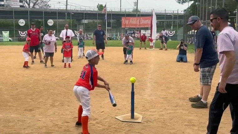 Inclusive baseball league becomes a big hit for special needs players